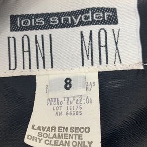 Lois Snyder Dani Max | Tops | Lois Snyder Dani Max Black White Polka ...